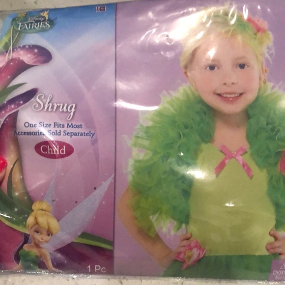 Disney | Costumes | Nwt Tinkerbelle Shrug | Poshmark